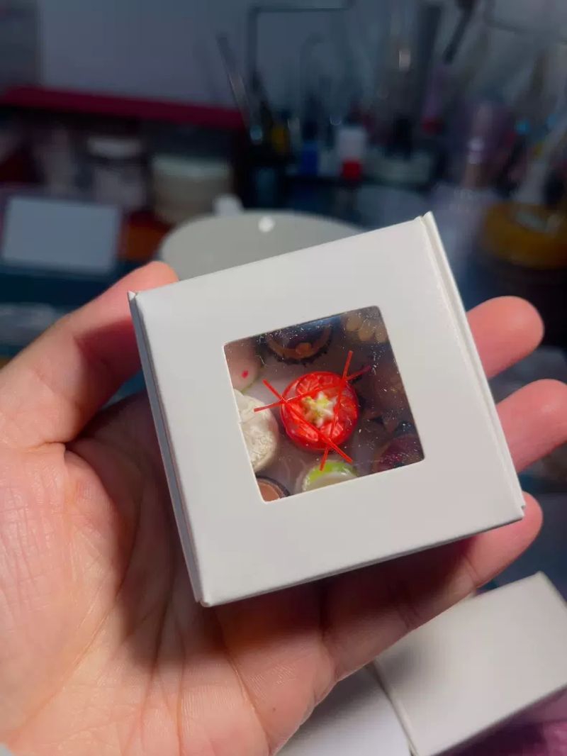 FLOWSY Packaging Window Transparent Box Kotak Brownies Goodies Kahwin ...