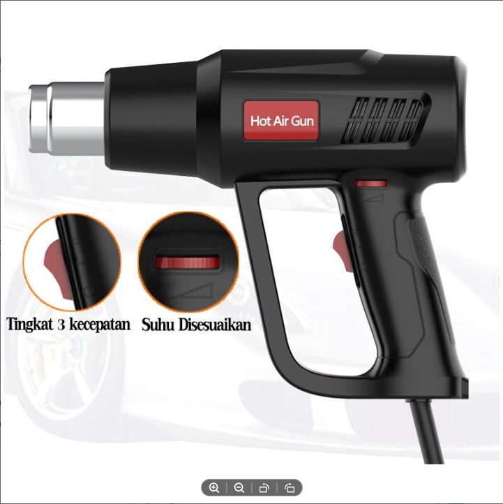Heat Gun Hot Air Gun Blower Alat Mesin Heat Gun Pemanas Udara Heavy ...