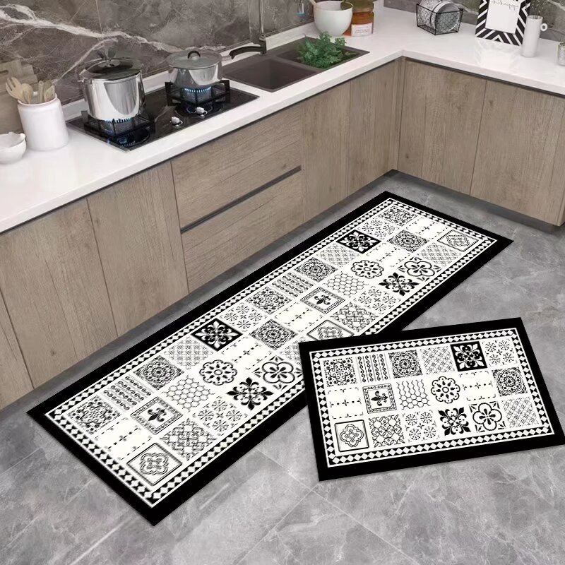 Karpet Kitchen Mat Kaki Long Absorbent Bath Mat Alas Kaki Karpet ...
