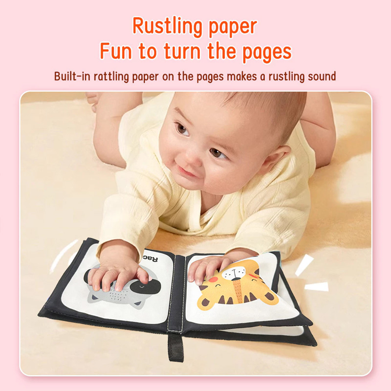 Montessori Baby Early Learning Flash Card Sensory Visual Stimulation ...