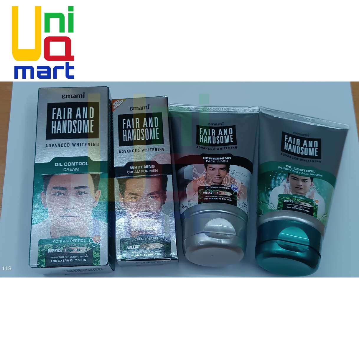 EMAMI FAIR AND HANDSOME ADVANCED WHITENING AND OIL CONTROL FACECREAM 25G&50G FACEWASH 50G&100G ...