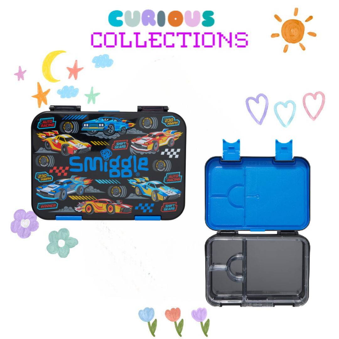 SMIGGLE CURIOUS HAPPY BENTO BOX MEDIUM 💯 ORIGINAL smiggle | Shopee Malaysia
