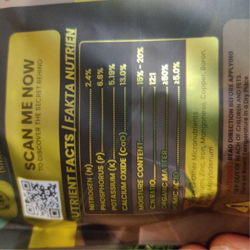 New Milagro Premium Fertilizer 1 kg 100% Organic Suitable all types ...