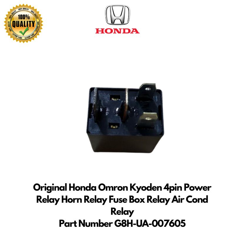 Original Honda Omron Kyoden 4pin Power Relay Horn Relay Fuse Box Relay ...