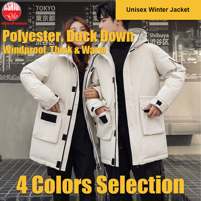 Winter Jacket Men Women Baju Sejuk Jaket Lelaki Perempuan Tebal ...