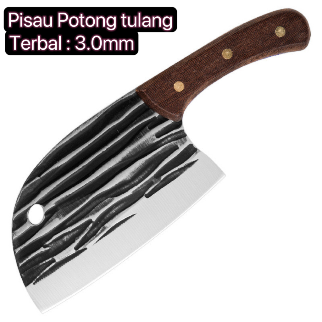 Pisau potong daging pisau potong ayam pisau lapah daging Kitchen Knife ...