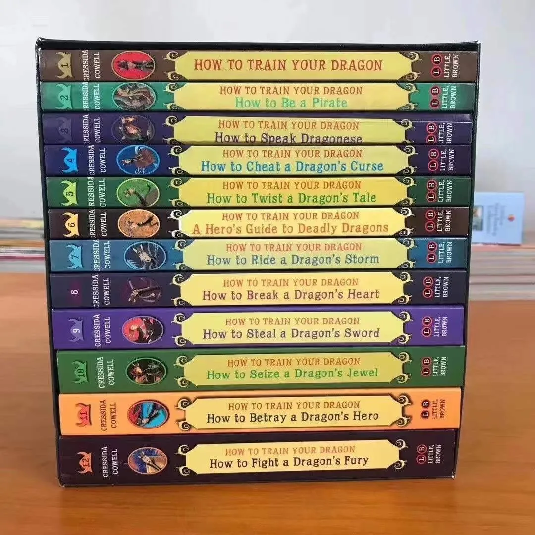 How to Train Your Dragon Complete Series 12books | Shopee Malaysia