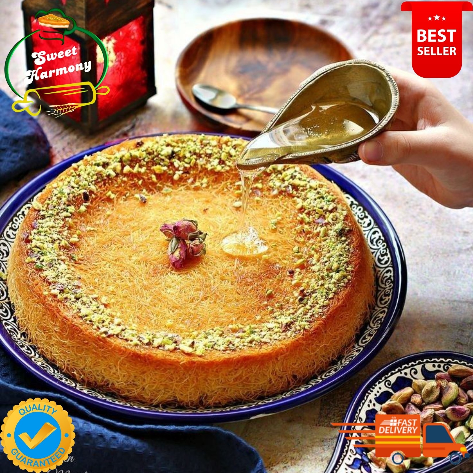 Premium Roasted Red Velvet Kunafa Dough / Adonan Kunafa / 500G | Shopee ...