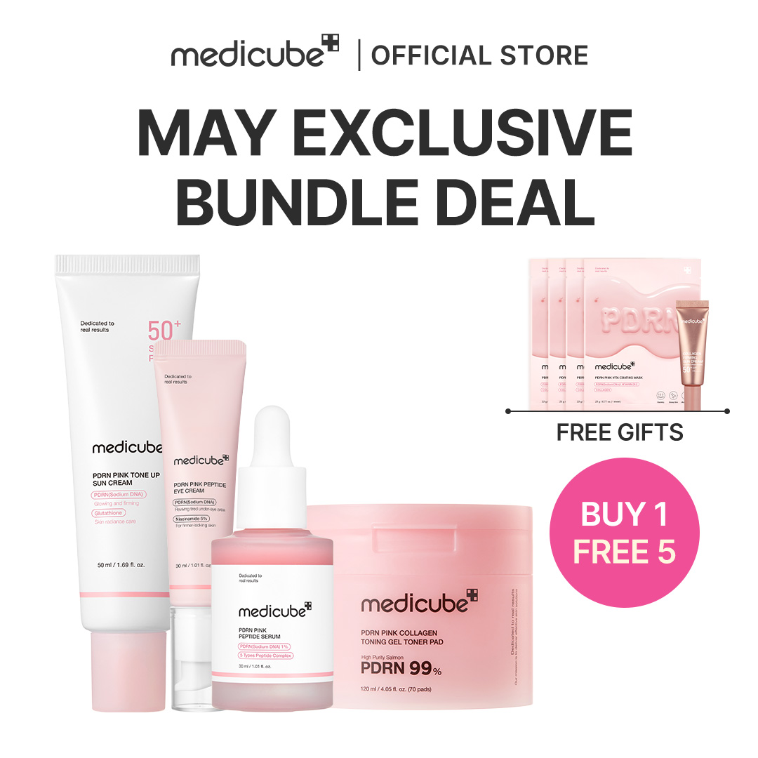 [medicube official] Shopee Exclusive Daily PDRN Recovery Set (Gel Pad ...