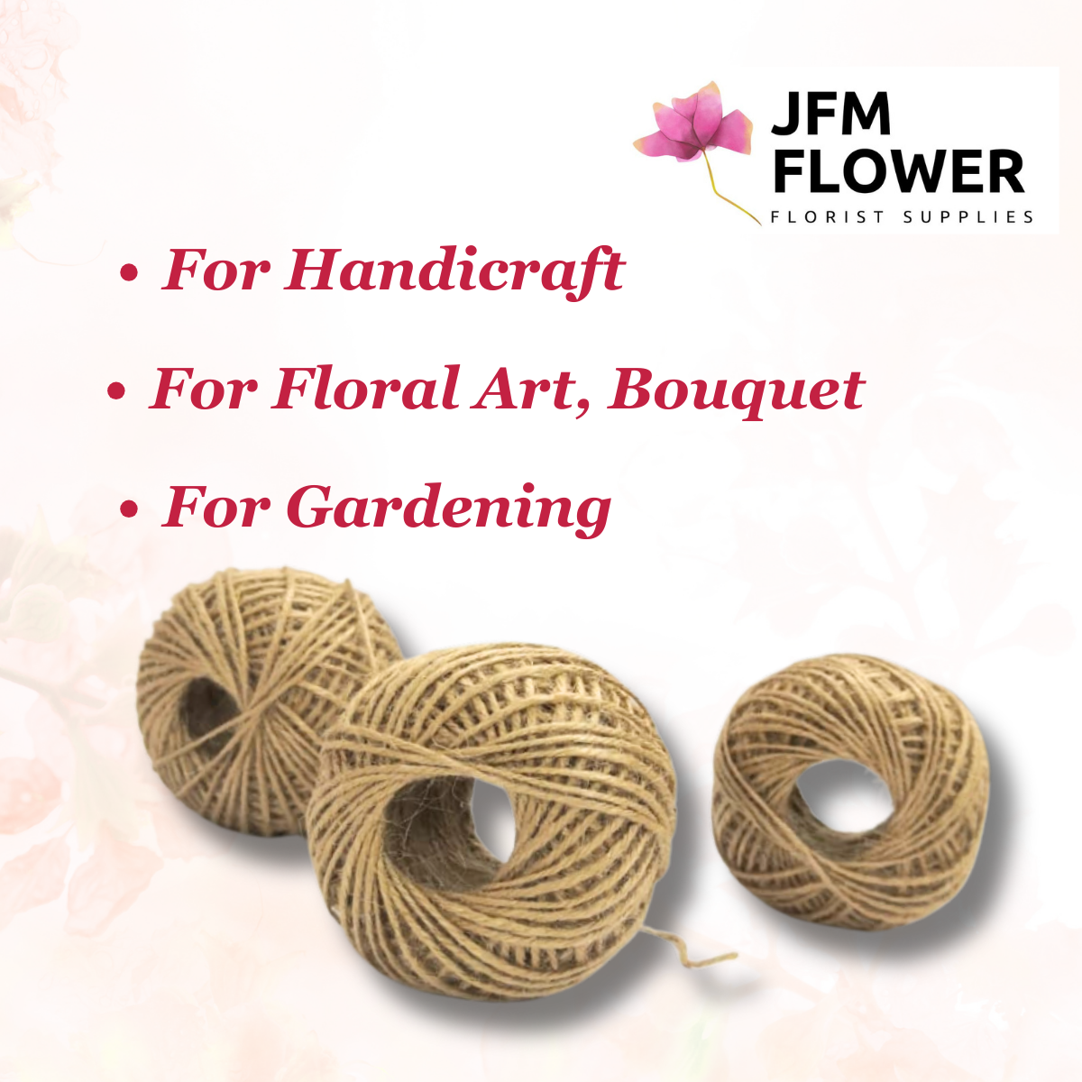 [RM2.80/ROLL] 2mm Brown Hemp Rope/Tali Guni Hemp Jute High Quality ...