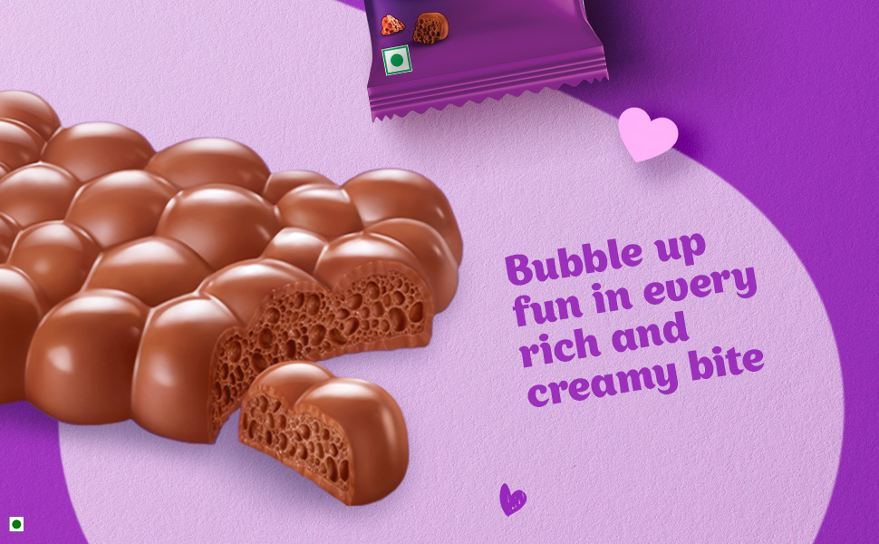 Cadbury Dairy Milk Bubbly 112g Made In India | Shopee Malaysia