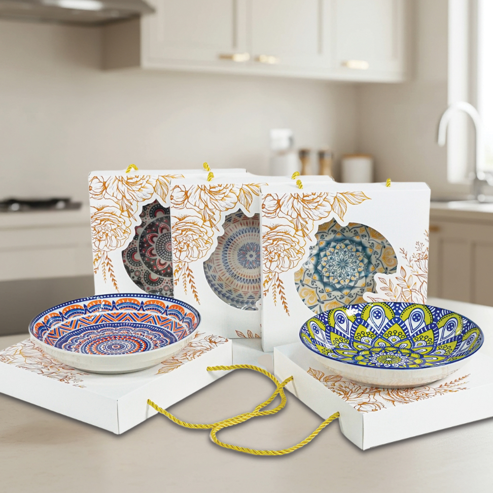 Exclusive Printed Ceramic Plate Door gift Vip Doorgift Murah Printed ...