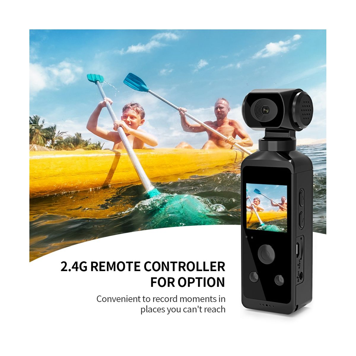 V380 PRO Mini K85 Action Camera 4K/30FPS Video 270° Rotation 30M ...