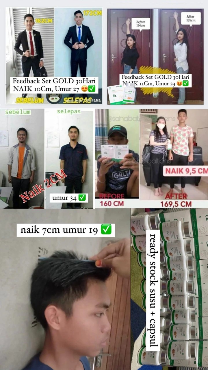 UBAT TINGGI BADAN - SUPPLEMENTS CALCIUM D3 SUSU PENINGGI BADAN CEPAT ...
