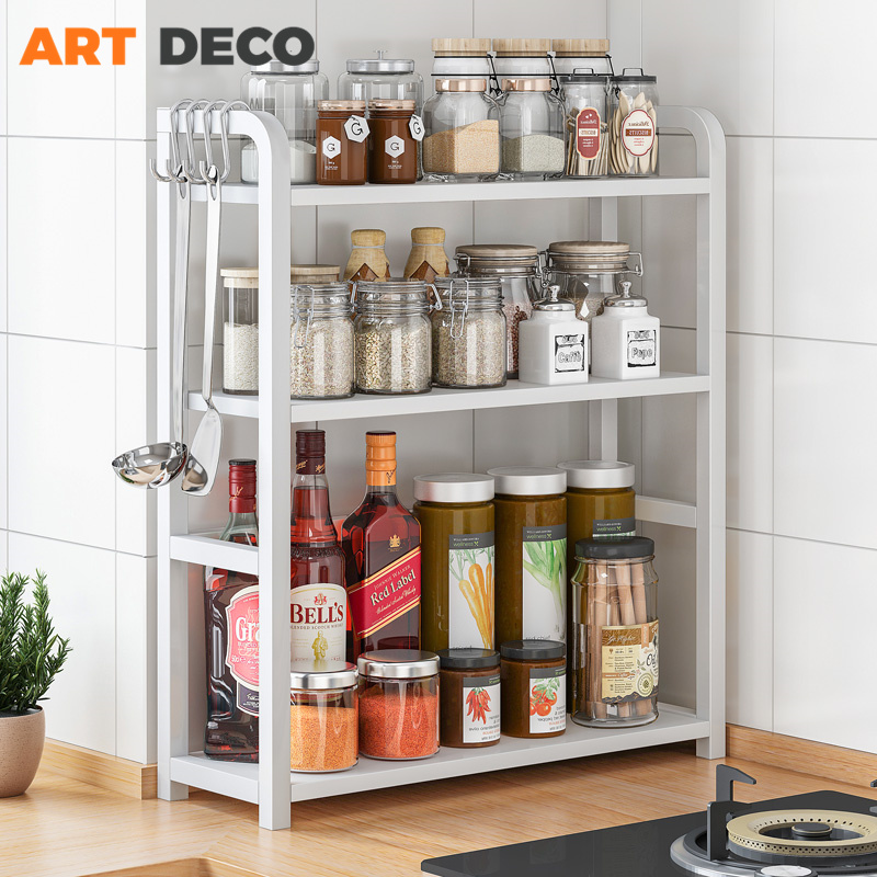 Spice Rack Kitchen Storage Rack Seasoning Rack Rak Dapur Rak Rempah ...