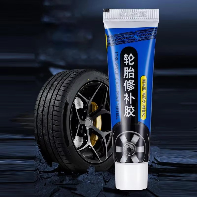 補胎 膠水 Tyre Glue Car Tire Repair Rubber Motorcycle Tire Black Rubber ...