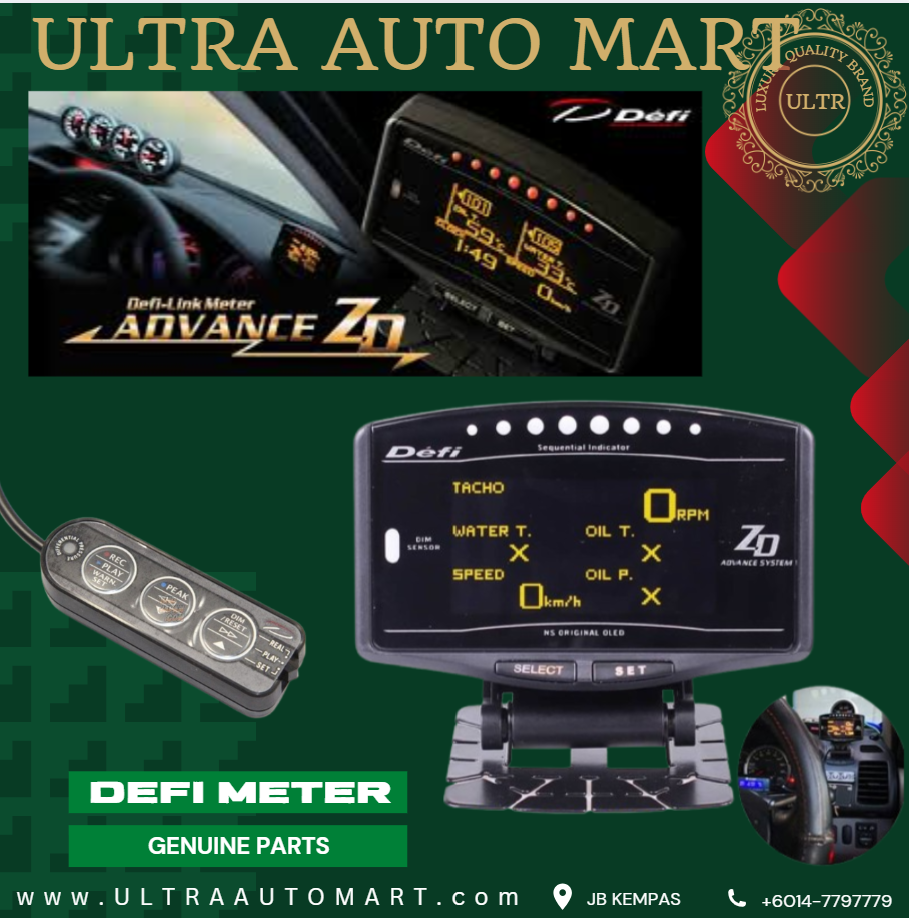 Defi-Link Meter ADVANCE ZD Standalone OBD2 Gauge OBD Defi | Shopee Malaysia