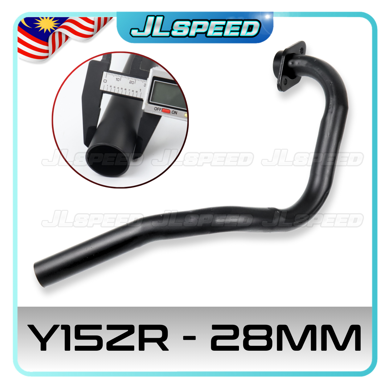 YAMAHA Y15 Y15ZR / LC135 LC 4S V1-V7 Racing Black Manifold Minifold Maniful Exhaust Ekzos Pipe ...