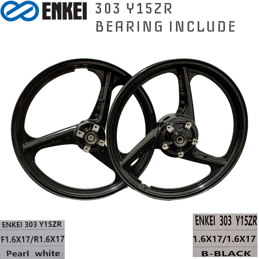 YAMAHA Y15 Y15ZR V1 V2 SPORT RIM ENKEI 3 BATANG Y16 Y16ZR 3L FULL CHOP SIZE 1.6 / 1.6 - 17 ...