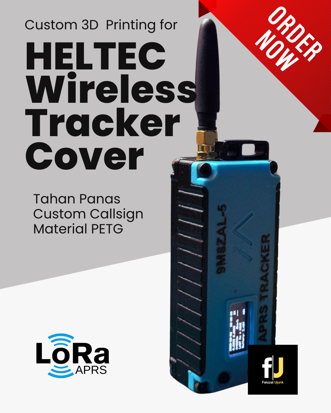 Lora APRS Meshtastic : Casing HELTEC Wireless Tracker LoRa APRS ...