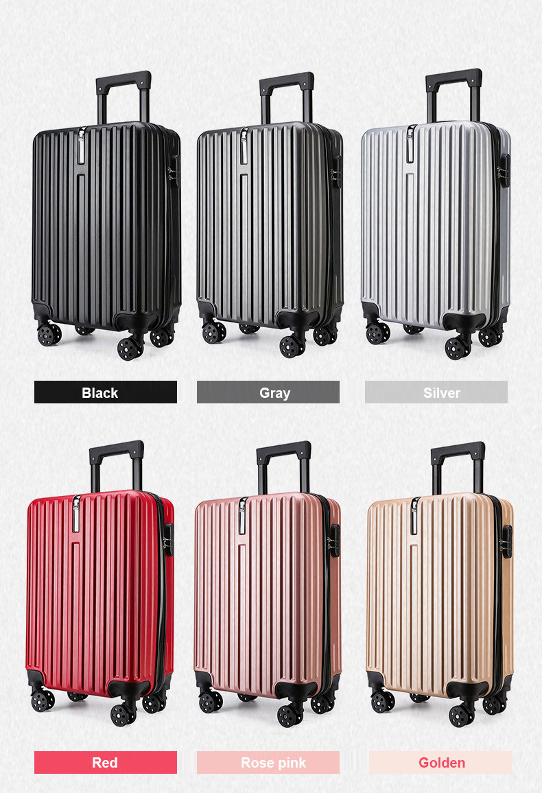 Travel Luggage Thickened Border Password Box Retro Luggage Right Angle ...