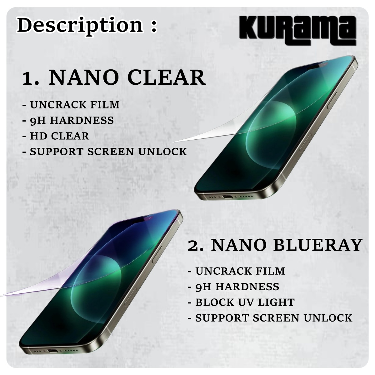 Clear Blueray Screen Protector Infinix Note 50s Note 50x Note 50 Pro ...