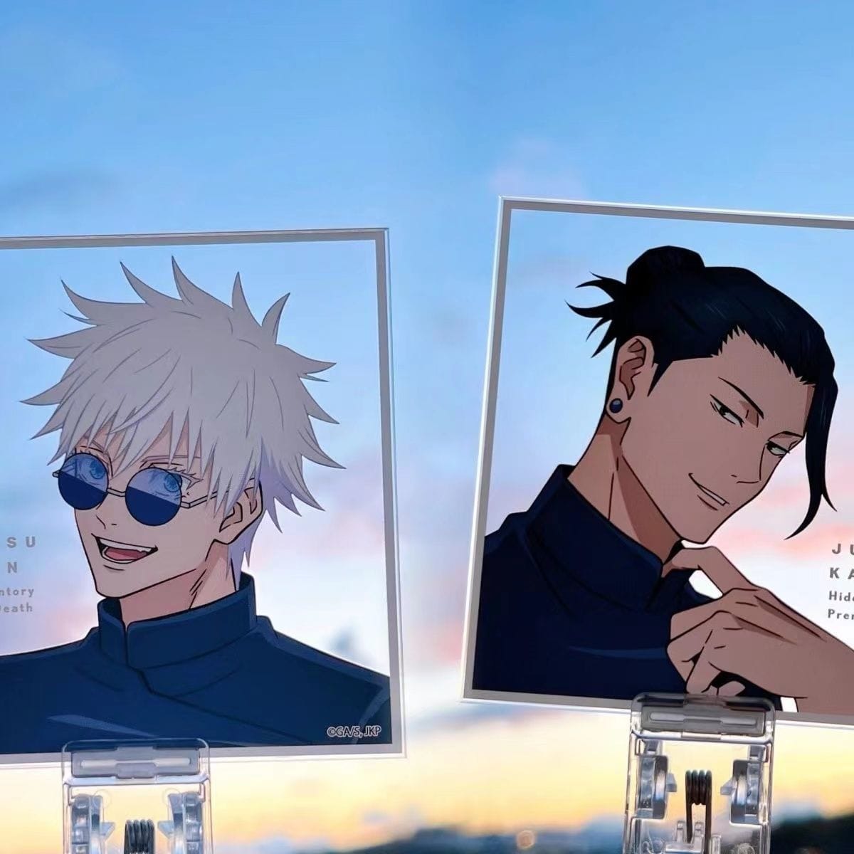 Gojo Geto Toji Jujutsu Kaisen Anime IG Frame Cards Photo Frame Card ...