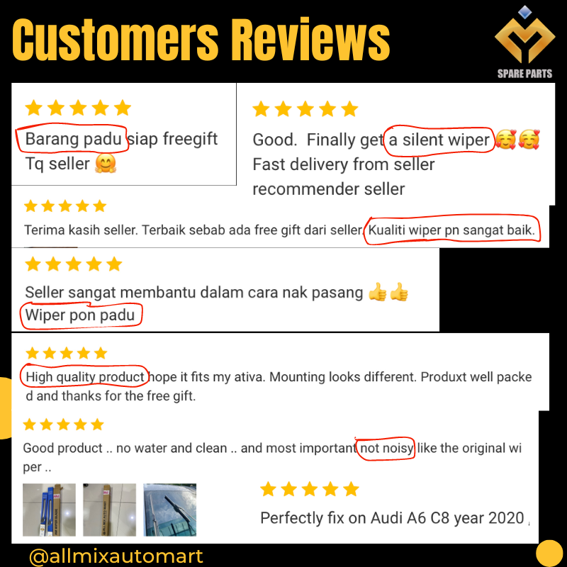 BMW iX (i20) 2021-2024 Premium Japan Tech Car Wiper with Spray Nozzle ...