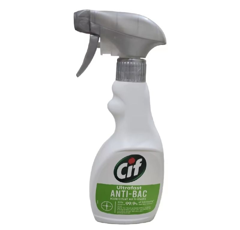 Cif Ultrafast Anti Bac Disinfectant Multi Usages & Kitchen Spray ...