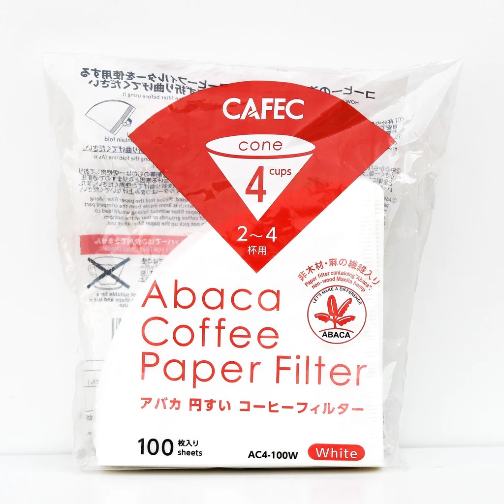 [Coffee Icon] CAFEC V60 Filter paper 日本製造 100pcs CAFEC 三洋 Abaca 纖維濾紙 ...