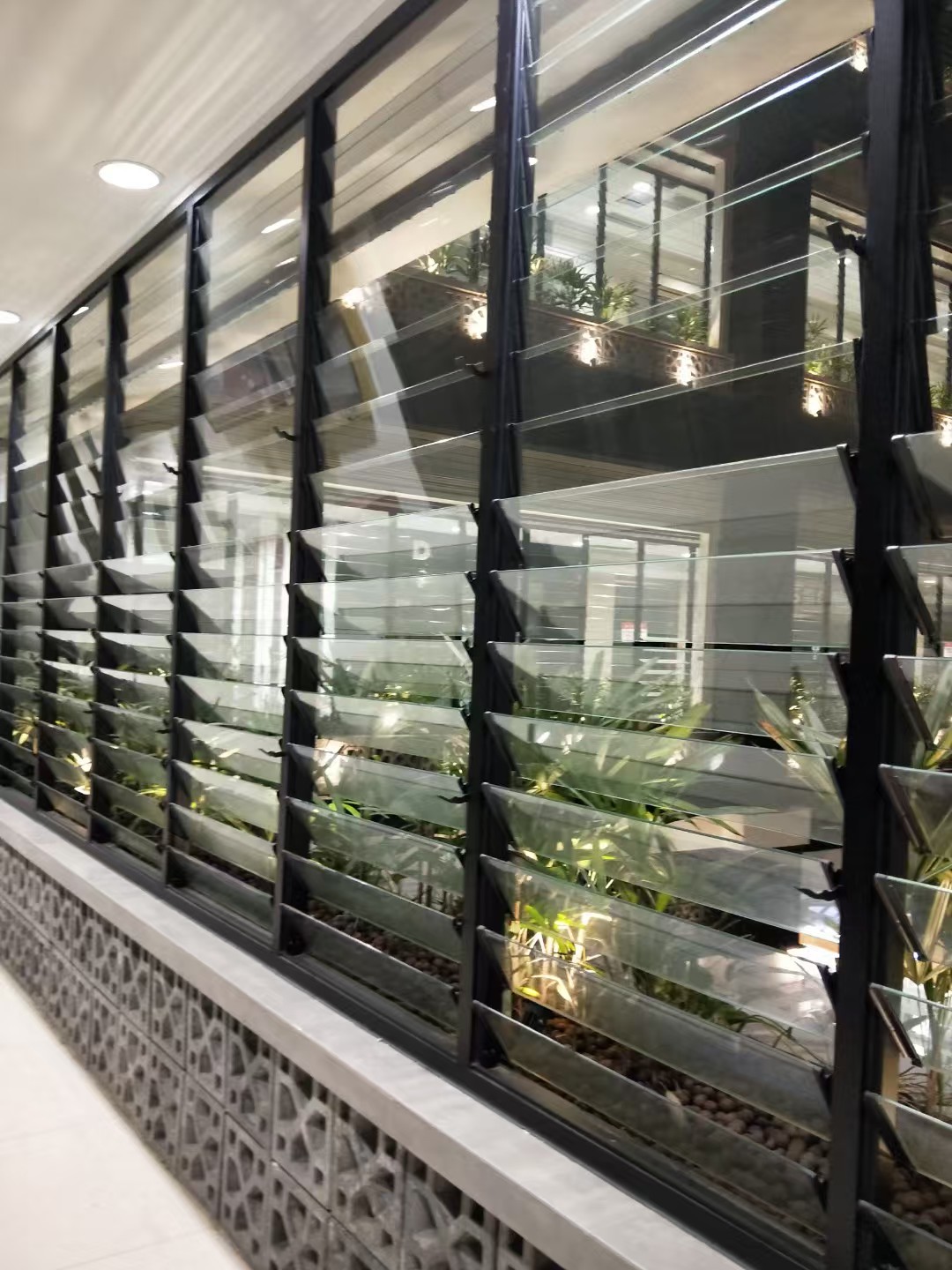Tingkap Nako Cermin 6/7/8 Layers Blade Naco Window Louver Aluminium ...