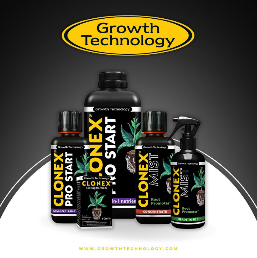 Growth Technology Clonex 50ml (Rooting Hormone Gel, Rooting Stimulator ...