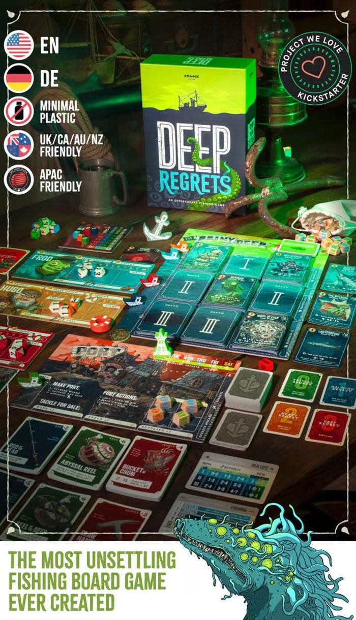 Deep Regrets Boardgame Retail Edition | Shopee Malaysia