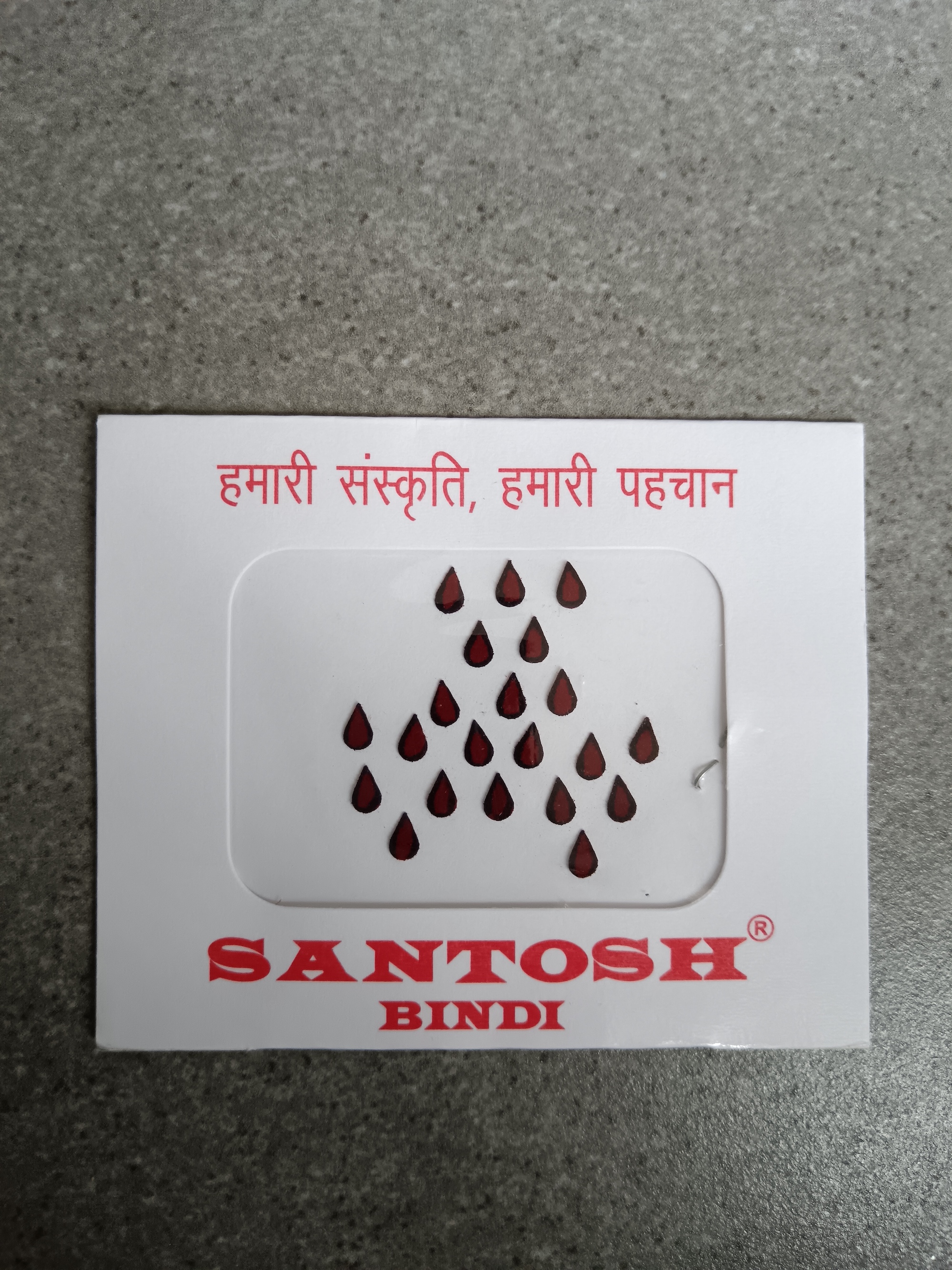 Drop Design Indian Sticker Pottu Forehead Bindi Potu Wear Traditional ...