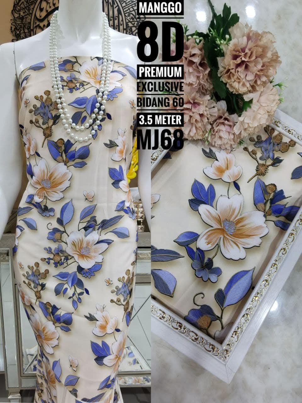 KAIN PASANG SILK 10D MANGO, KAIN MANGO 10D, KAIN MURAH, MANGO 10D BARU ...