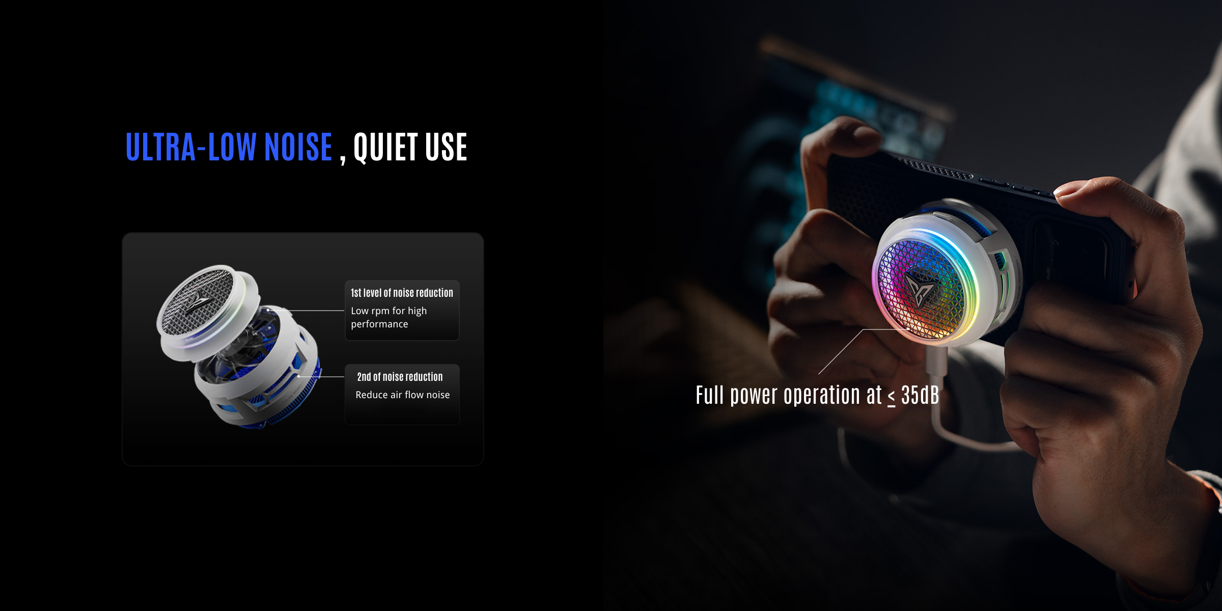 Flydigi B8X Mobile Magnetic Cooler - Cycloneintake Cooling | Quiet ...