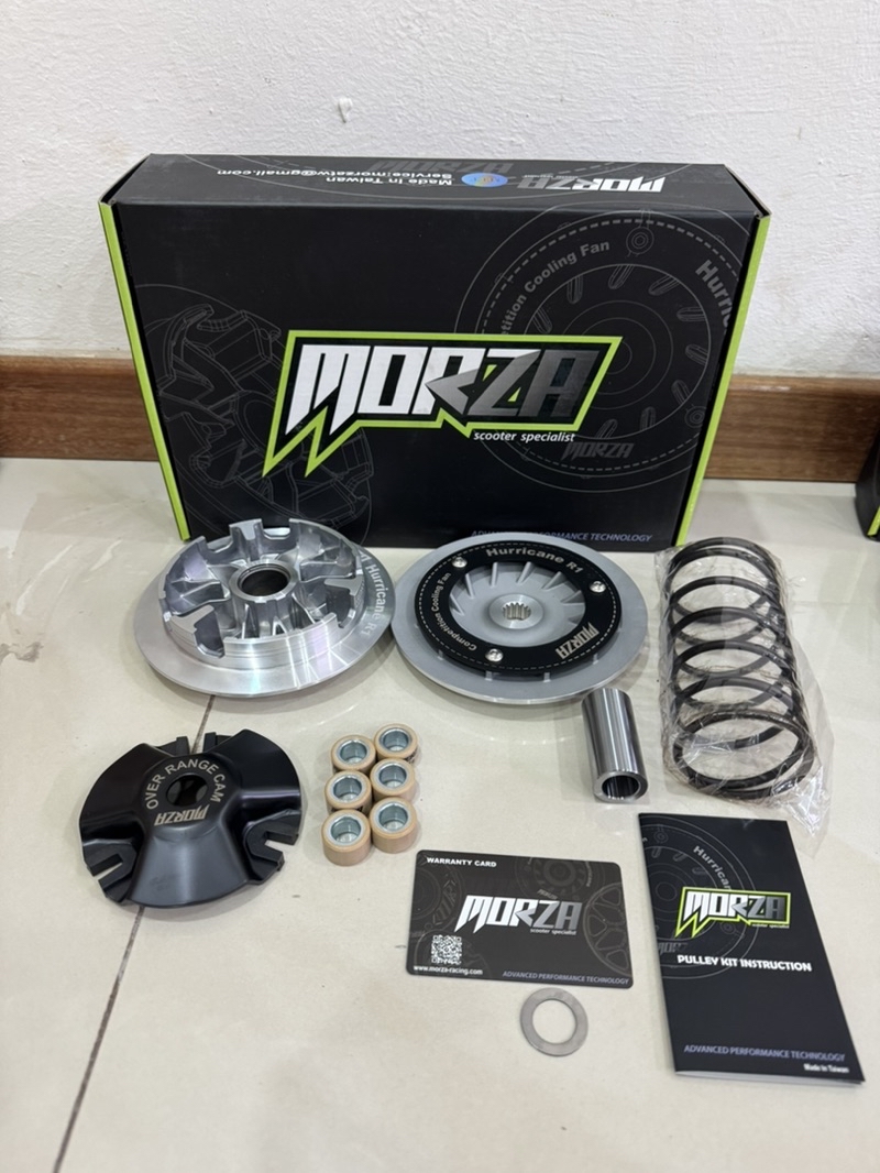 YAMAHA NMAX V1 V2 / NVX V1 V2 MORZA RACING CVT KIT FULL SET PULLEY ...