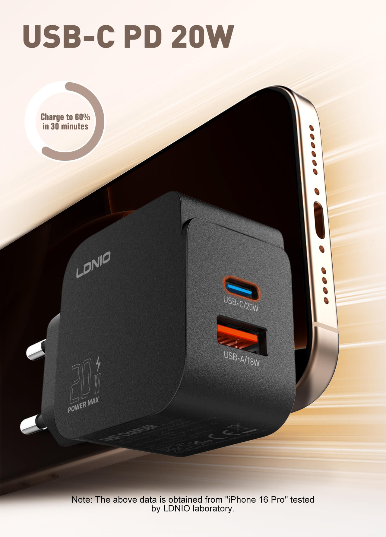 LDNIO Q1 PD20W / LDNIO Q2 PD33W / LDNIO Q3 PD45W USB-A+USB-C Fast ...