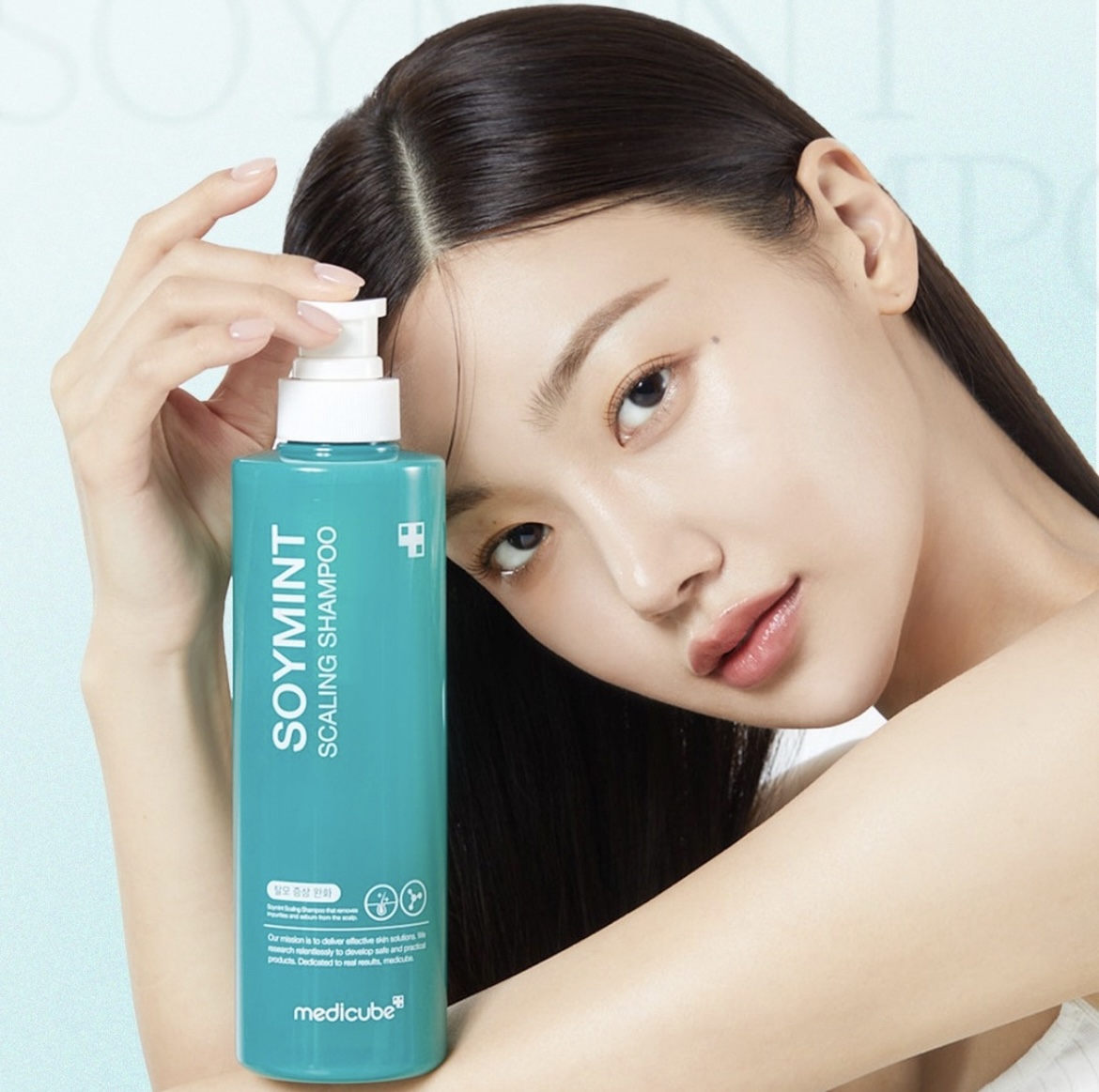 [medicube official] Soymint Scaling Shampoo 490ml | Scalp Care | Hypoallergenic | Hair Loss ...