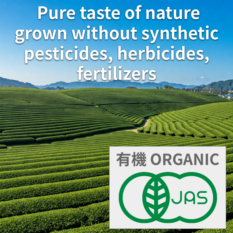 Organic JAS Green Tea|Packed at JFS-B (FSM, GMP)Factory|Direct from ...