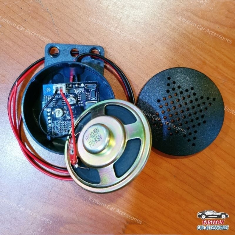 BALIK KAMPUNG Japan Car Reverse Sound Parking Speaker 12-24V Audio JDM ...