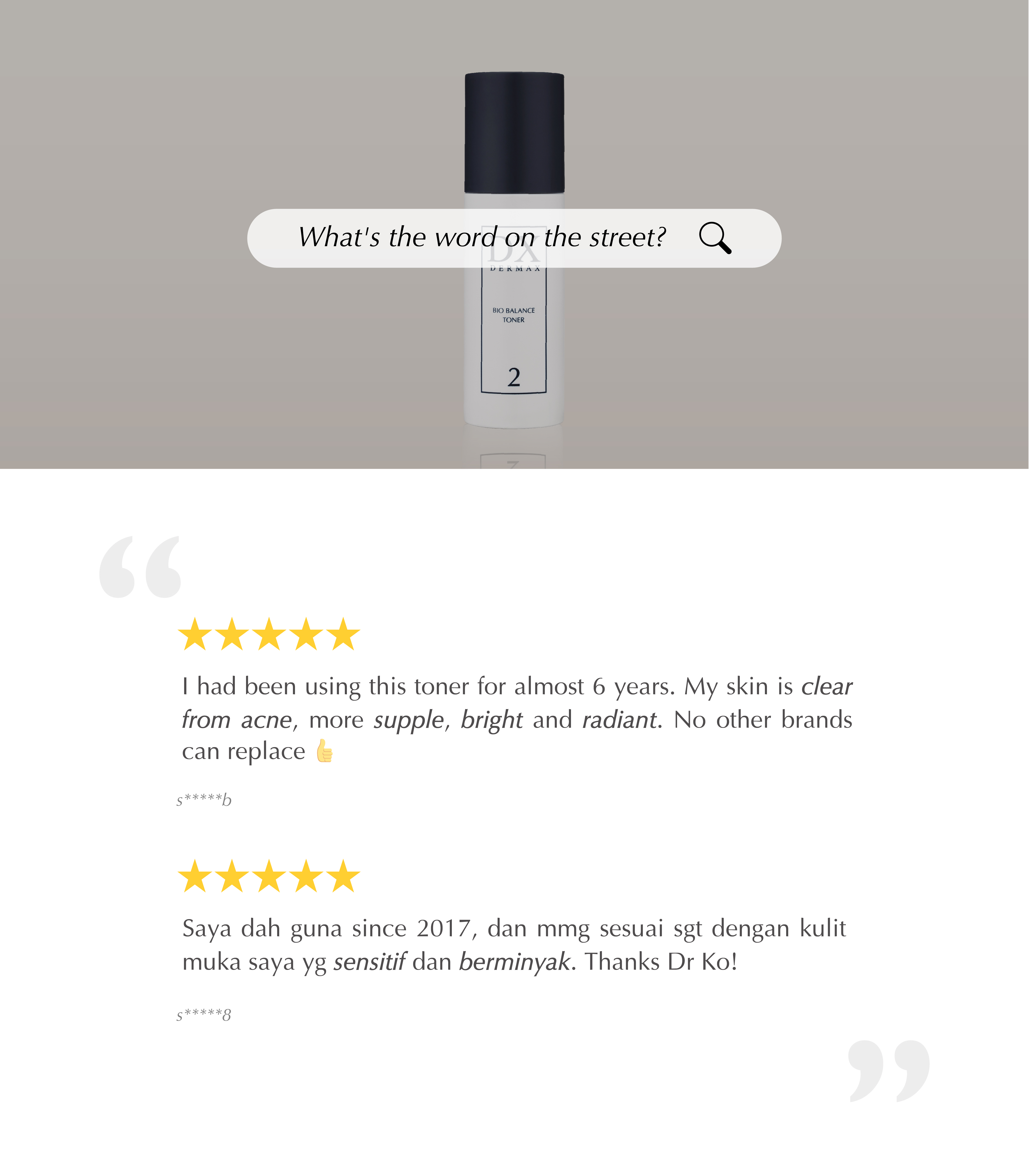 DR. KO Skin Specialist Dermax Bio Balance Toner 2 (120ml) | Shopee Malaysia