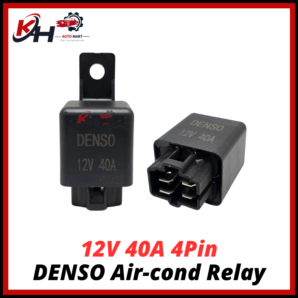 DENSO JAPAN 4-Pin Aircond / Fan Fuse Relay (12V 40A) PROTON SAGA / WIRA ...