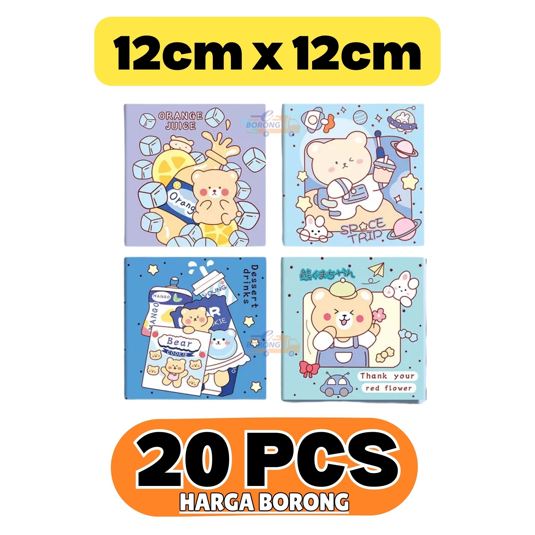 BORONG【20pcs】Buku Nota Notebook Kids Mini Note Book Goodies Birthday ...