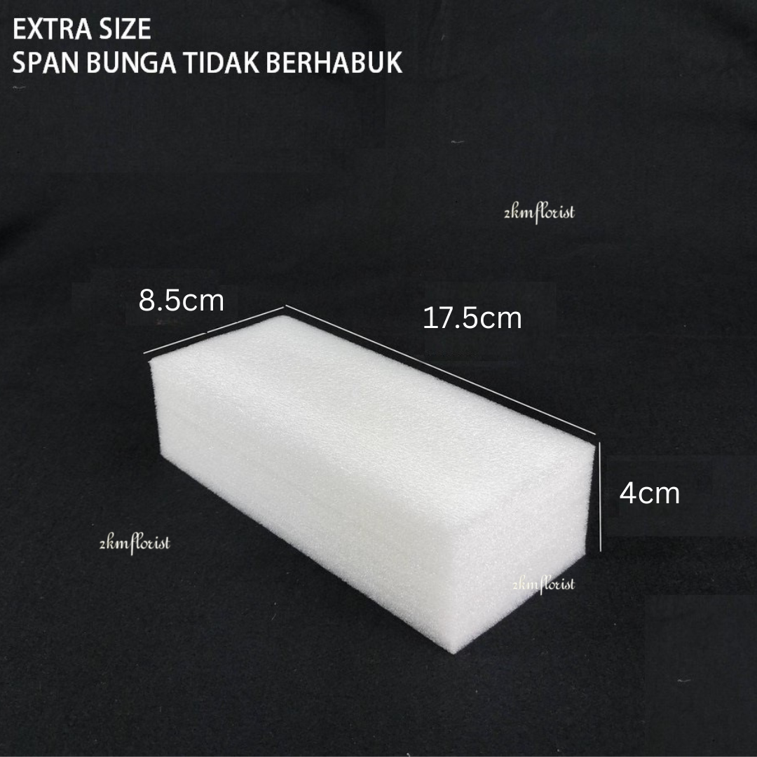 (1PC) Dry Floral Foam Dry Sponge Dry Flower Wet Foam Dry Span Bunga ...