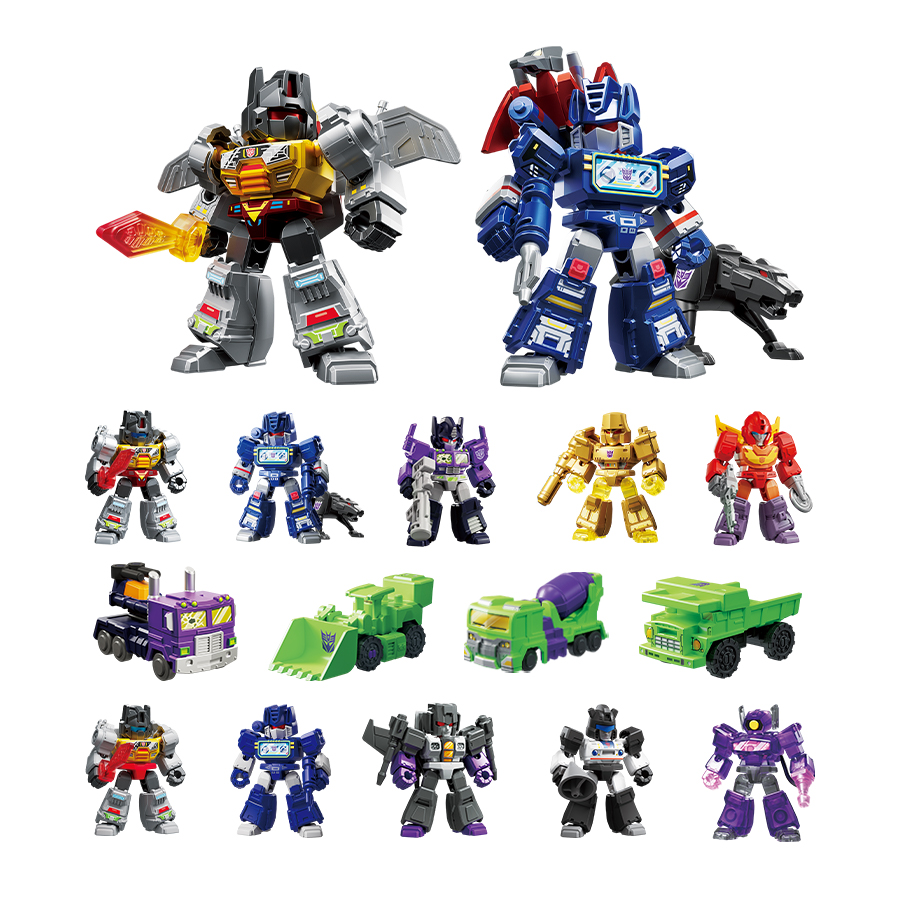 Kidztime x Blokees Figures Transformers Defender Version 03 Heavy Metal ...