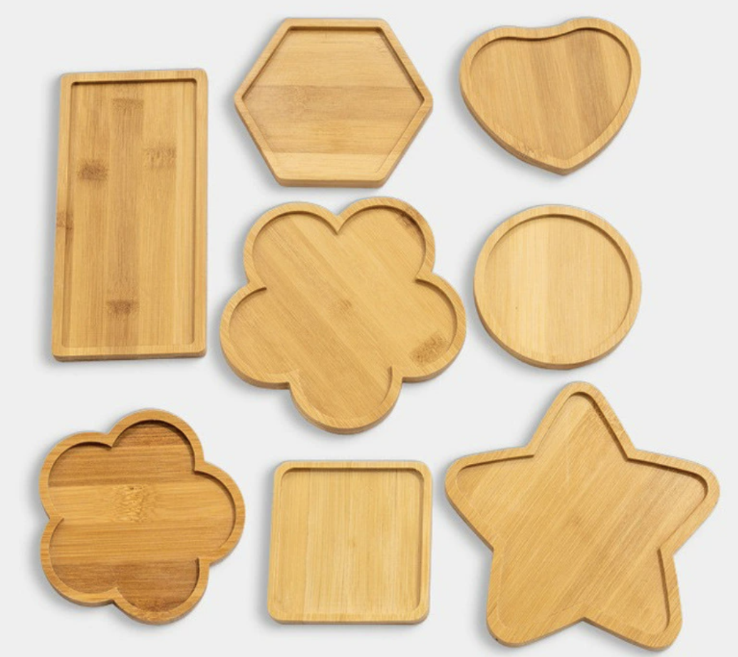 DIY Buluh Lapik Cawan Bamboo Coaster Cup mat/ DIY Cup mat teacup ...