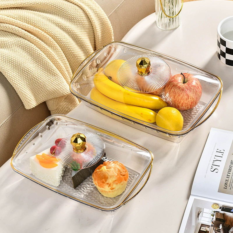 Transparent Buffet Food Tray with Cover Buffet Tray Set Dulang Hidangan ...