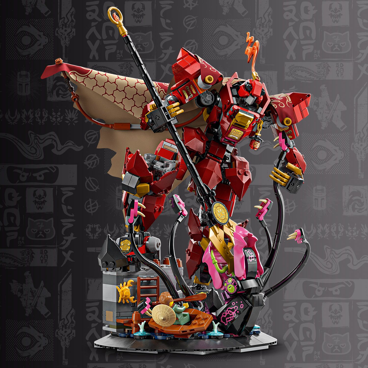 LEGO NINJAGO 71846 The Fire Knight Mech (996 Pieces) | Shopee Malaysia