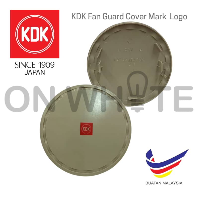 KDK ORIGINAL FAN GUARD MARK LOGO KDK Stand Fan Cover Guard Mark/ Logo ...